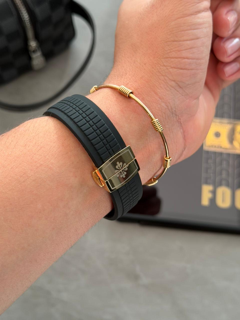 Ptk 2026 Goma Negra Tableo Blanco Dorado – E-COMMERCE COLOMBIA